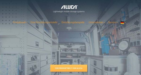 Fahrzeugausrüster Aluca gestaltet Internet-Auftritt neu - Der ...